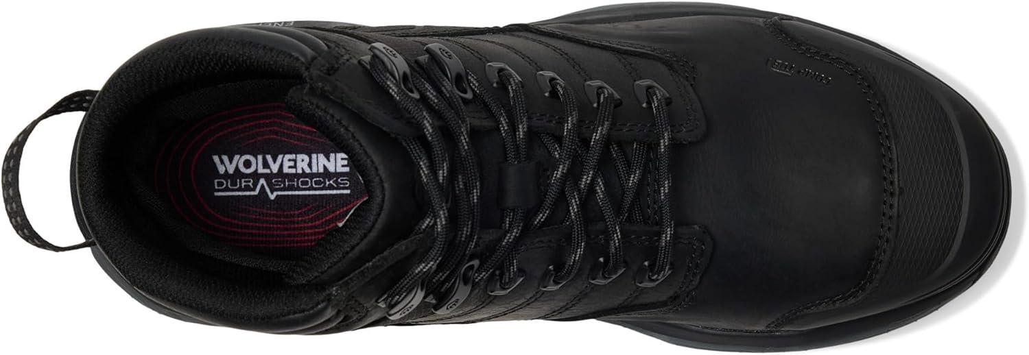 Wolverine Men’s 6 Alpha Infinity Composite Toe Waterproof Boot(Black ...