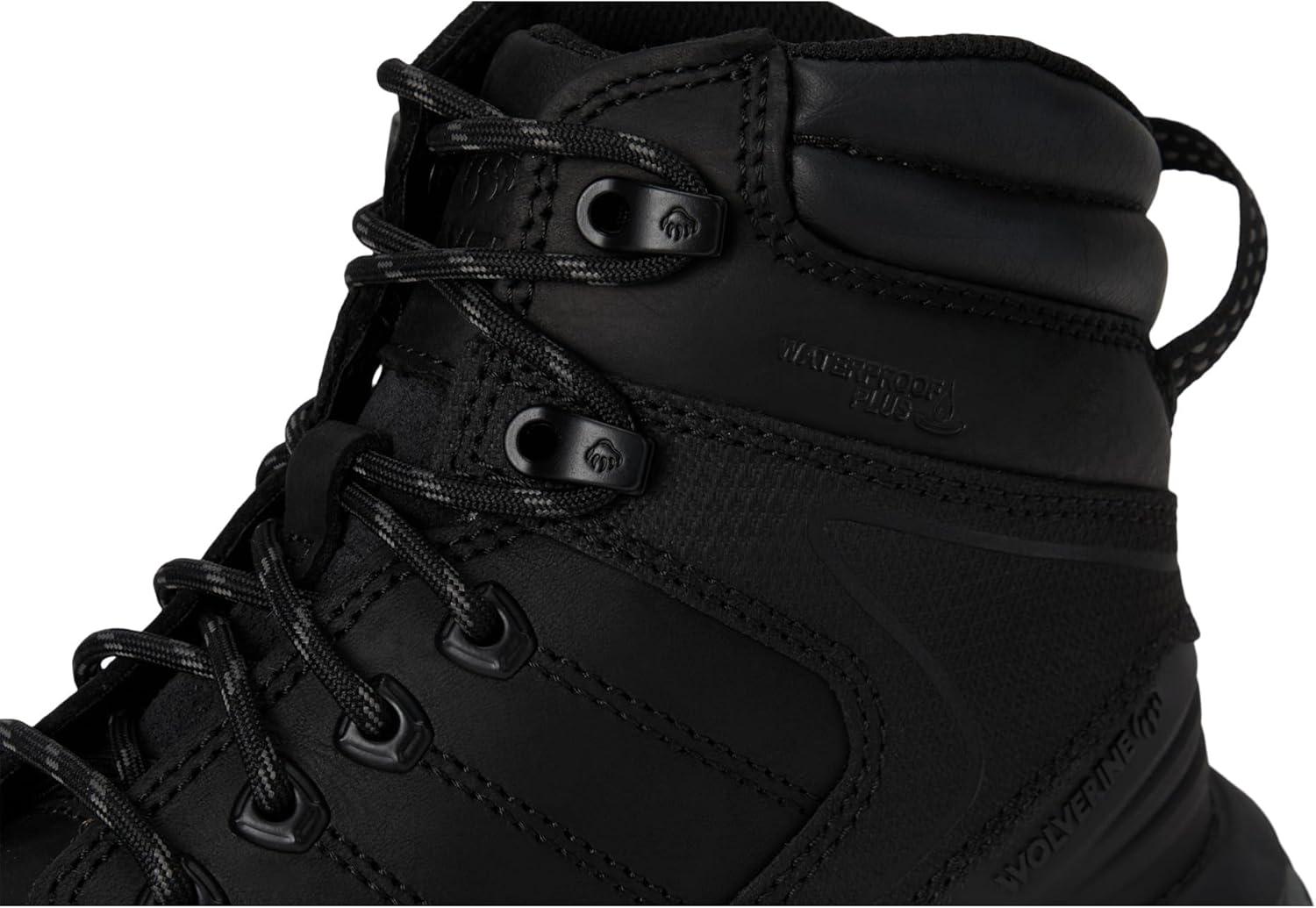 Wolverine Men’s 6 Alpha Infinity Composite Toe Waterproof Boot(Black ...